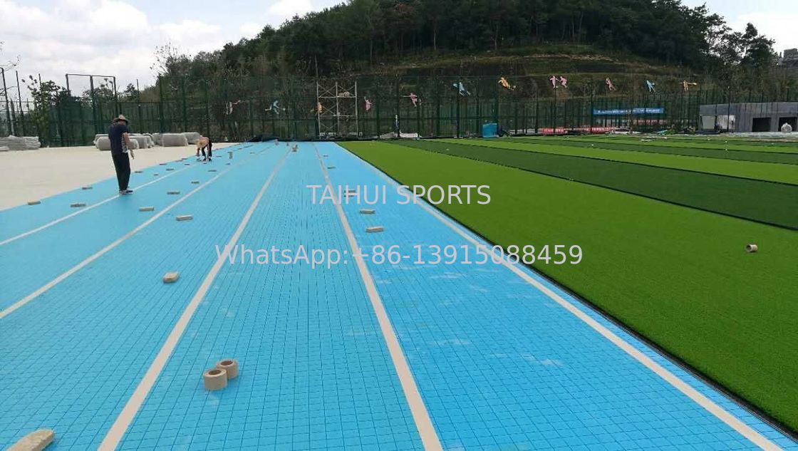 8mm 15mm 30mm Artificial Grass Drainage Underlay For Turf Shock Pad ...