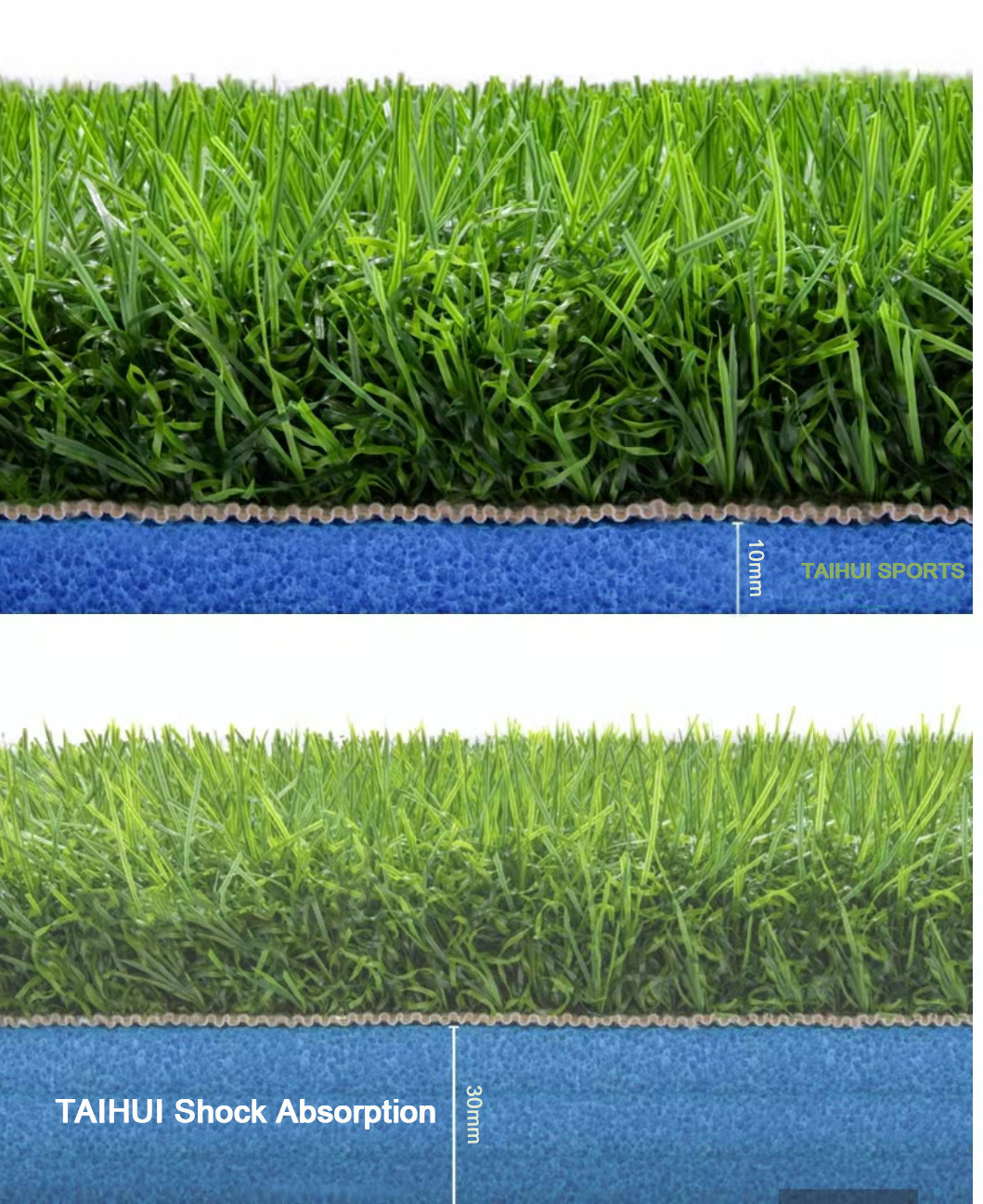 Sports Field Artificial Grass Drainage Underlay Eco Friendly Synthetic ...